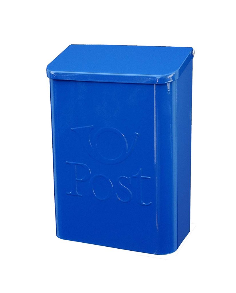 Euro Embossed Wall Mailbox