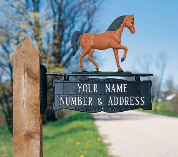 2-Line Post Signs - Mailbox Shoppe